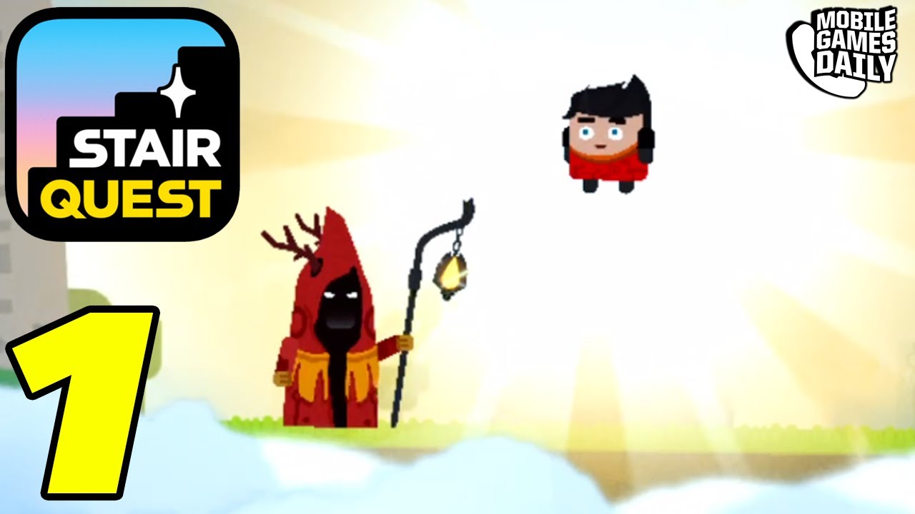 STAIR QUEST Full Gameplay Walkthrough Part 1 (iOS, Android) - YouTube
