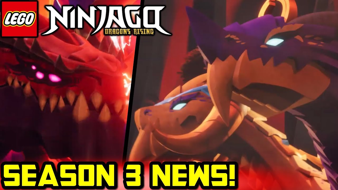 New SEASON 3 Clip! Thunderfang VS Arc Dragon of Focus! 🐲 Ninjago Dragons Rising Season 3 News ...
