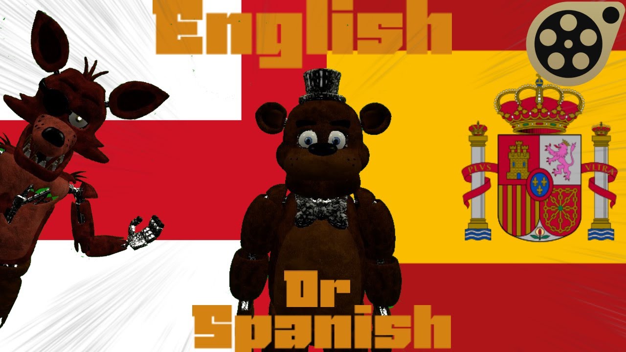 SFM FNAF | English Or Spanish? - YouTube