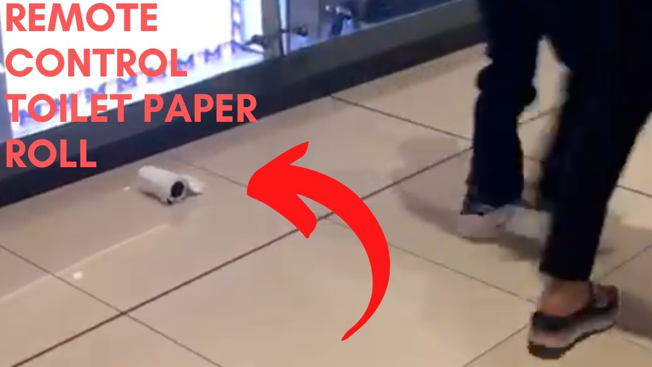 Remote Control Toilet Paper Roll | Build - YouTube