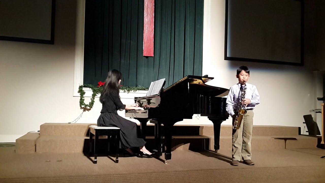 Andrew Saxophone recital 12-12-15 - YouTube