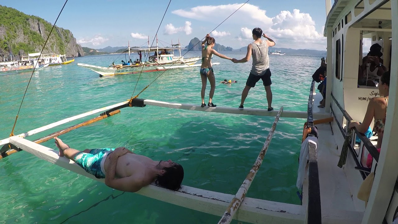 7 commando island, island hopping at El Nido Palawan, Philippines - YouTube
