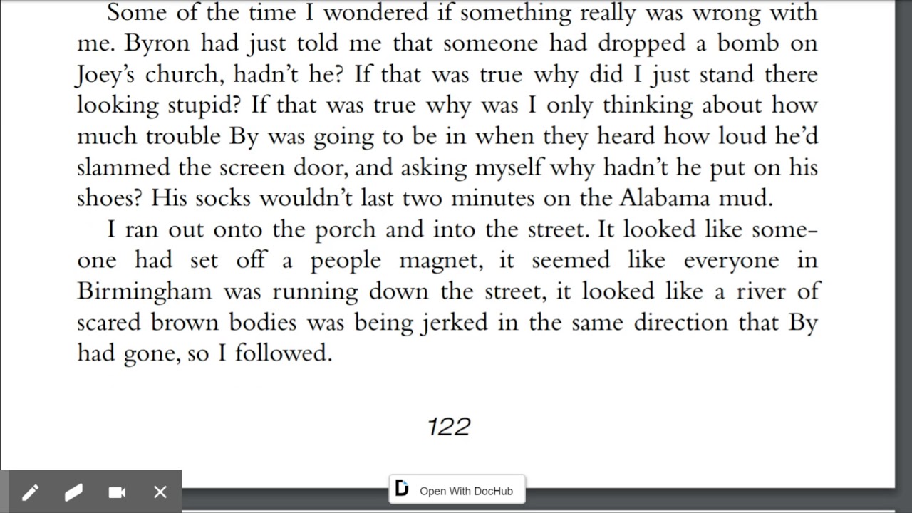 Chapter 14: The Watsons Go to Birmingham--1963 - YouTube