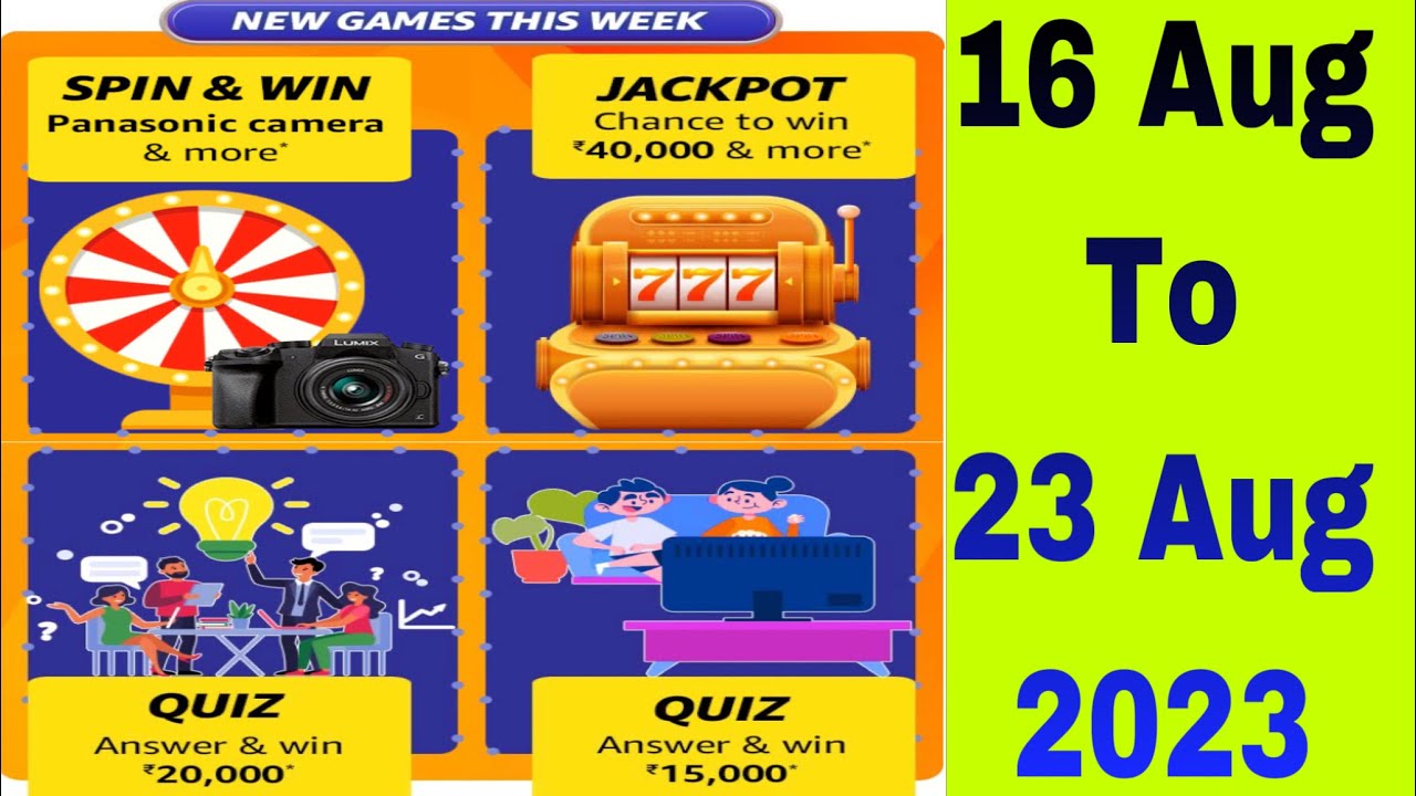 Amazon New Game This Week Quiz Answer Today World Entrepreneurship amazon-new-game-this-week-quiz-answer-today-world-entrepreneurship