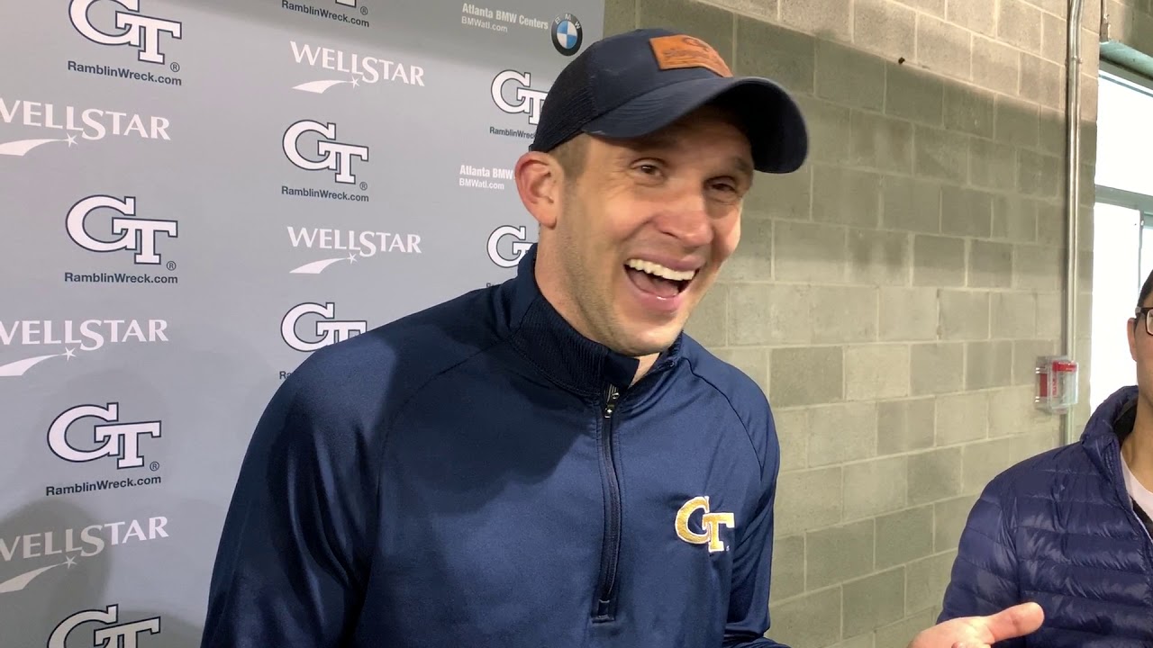 #GTSpringBall19: Defensive Coordinator Andrew Thacker - YouTube