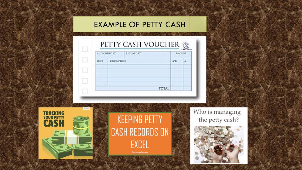 SMALL VALUE PURCHASE ORDER PETTY CASH - YouTube