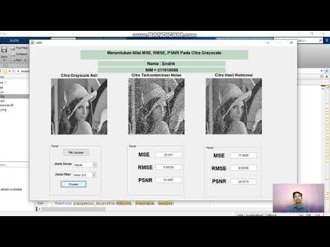 Aplikasi Menghitung Nilai MSE, RMSE, dan PSNR pada Citra Digital GUI ...