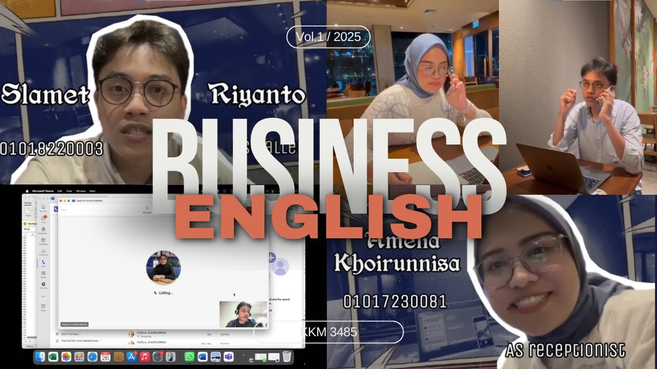 Mid Test Business English KKM 3485 UPH | Making a Business Call and ...