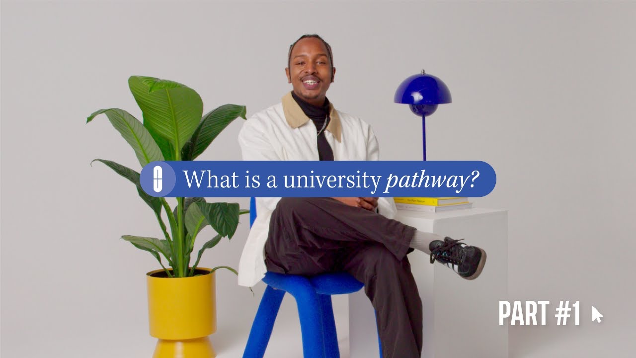 Alternate pathways into uni: University Pathways - YouTube