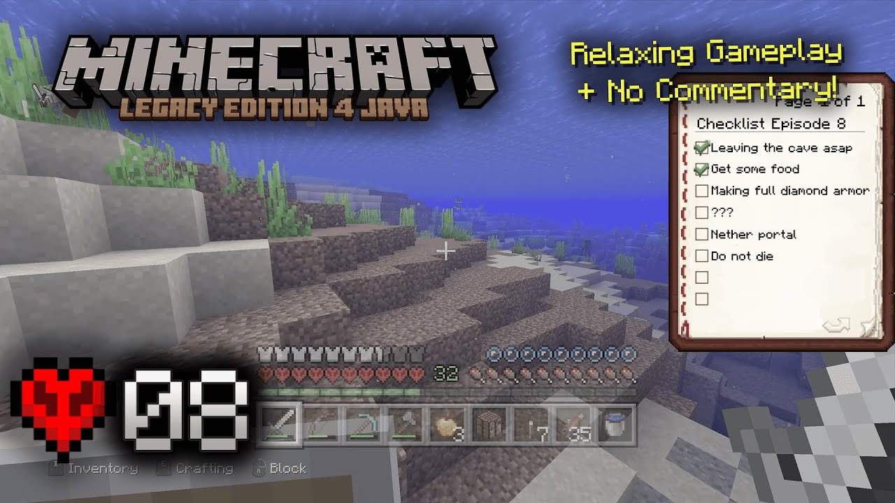 My CHECKLIST for every Episode | Minecraft Legacy4J Hardcore Gameplay ...