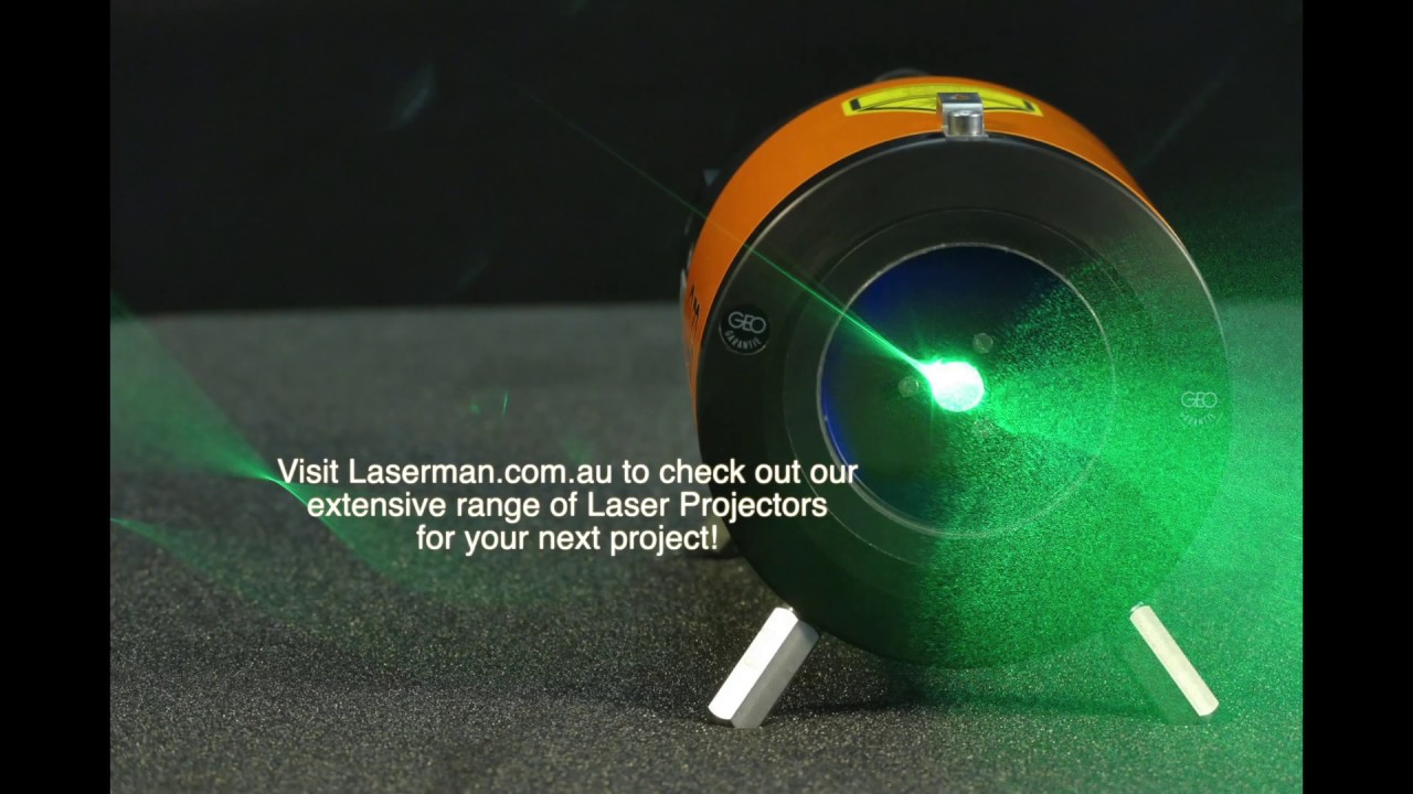 How to Use a Laser Projector for Construction Industries - YouTube