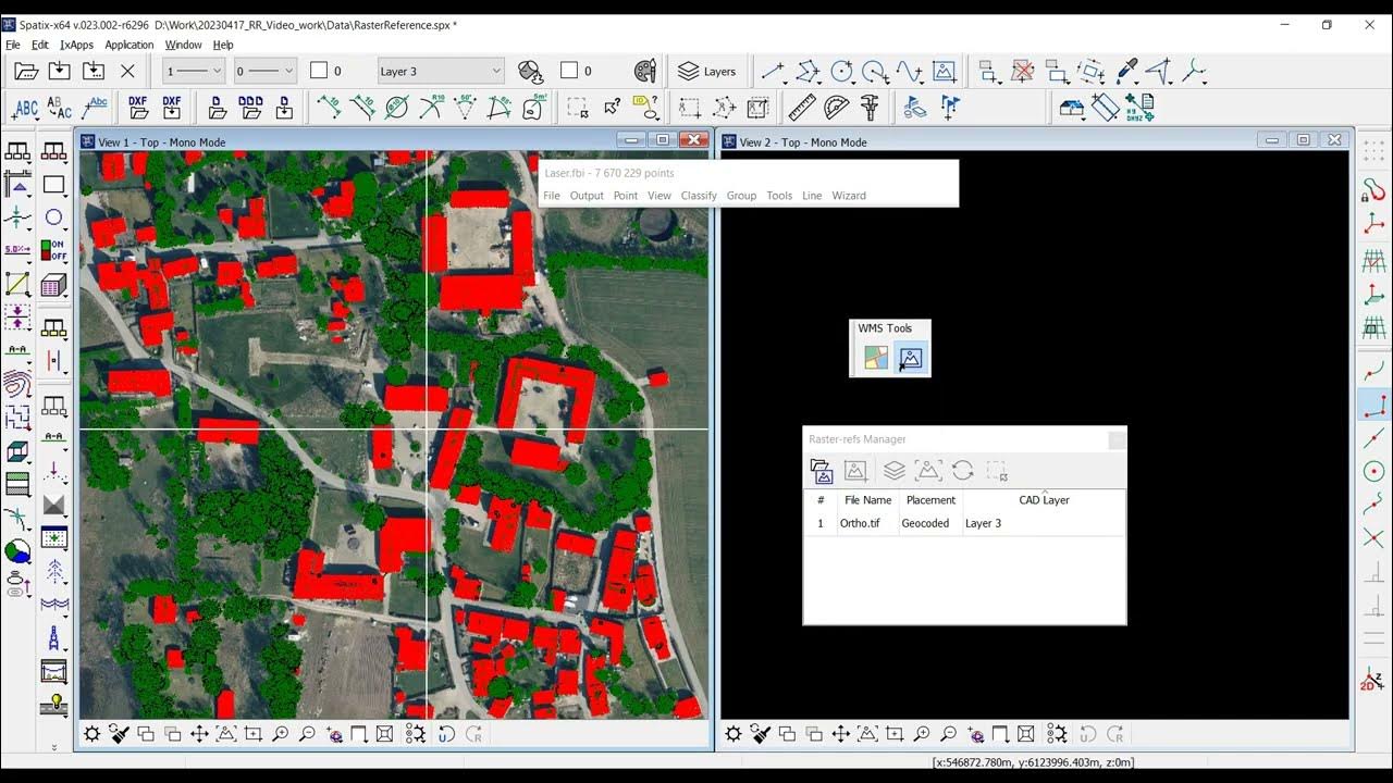 Using rasters in Spatix - YouTube