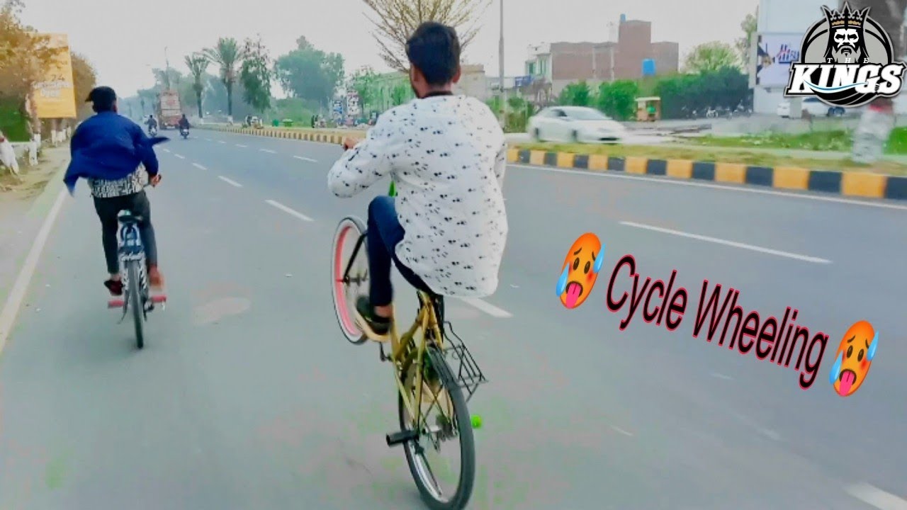 Gamer Boys 🥵 | Cycle Wheeling in Gujrat | HaiDer KinG - YouTube