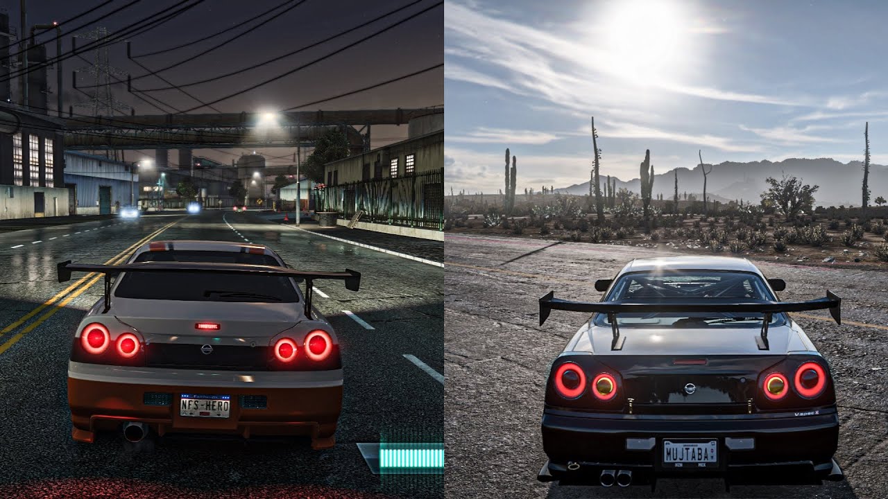 GTR R34 ; Forza Horizon 5 VS Need For Speed Most Wanted - YouTube
