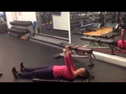 Band Pullover with Leg Raise - YouTube