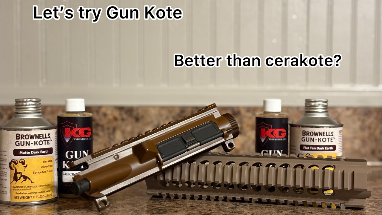 Brownells/KG Gun-Kote Application - YouTube