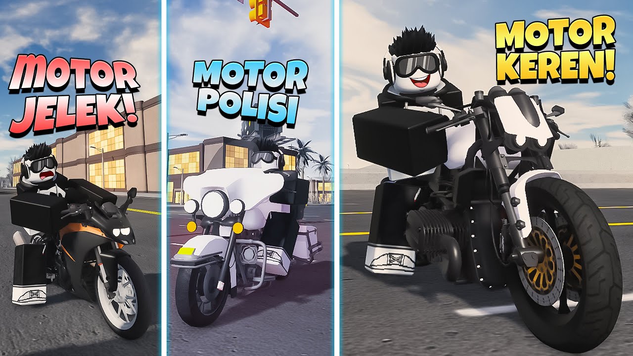 SI MECIN BALAPAN MENGGUNAKAN MOTOR JELEK VS MOTOR SUPER MAHAL! - Roblox ...