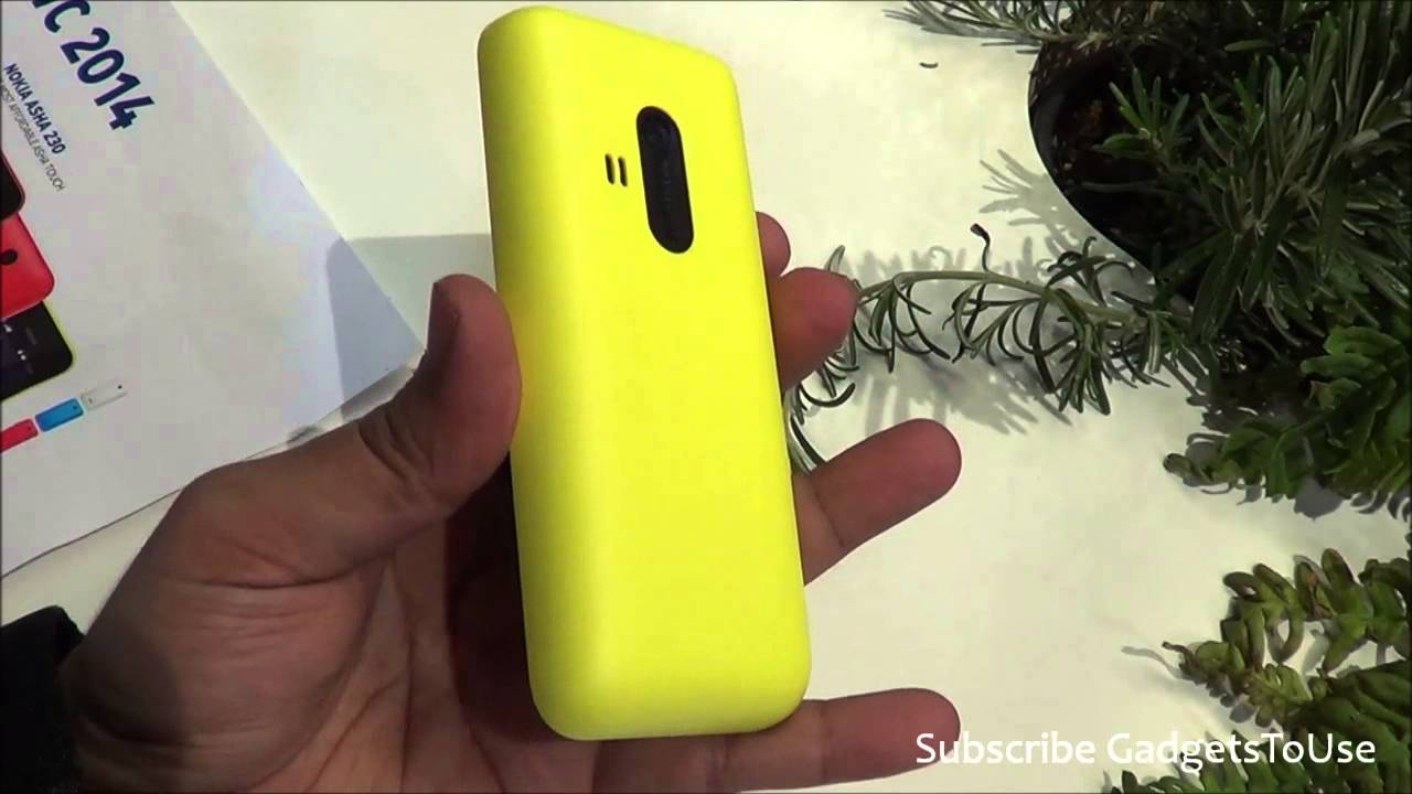 Nokia 220 Hands on, Quick Review, Features and Overview HD at MWC 2014 ...