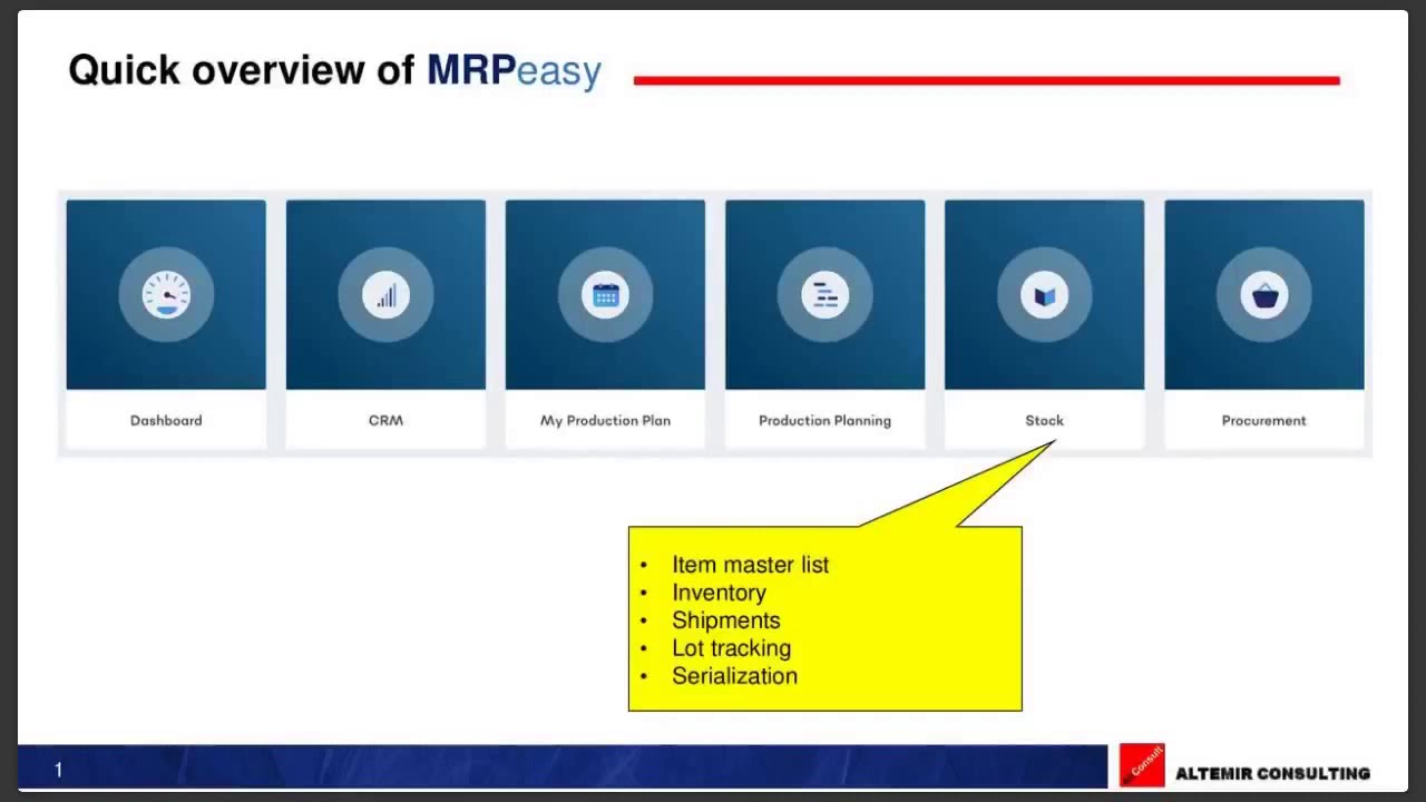 MRPeasy Overview: Manufacturing with QuickBooks - YouTube