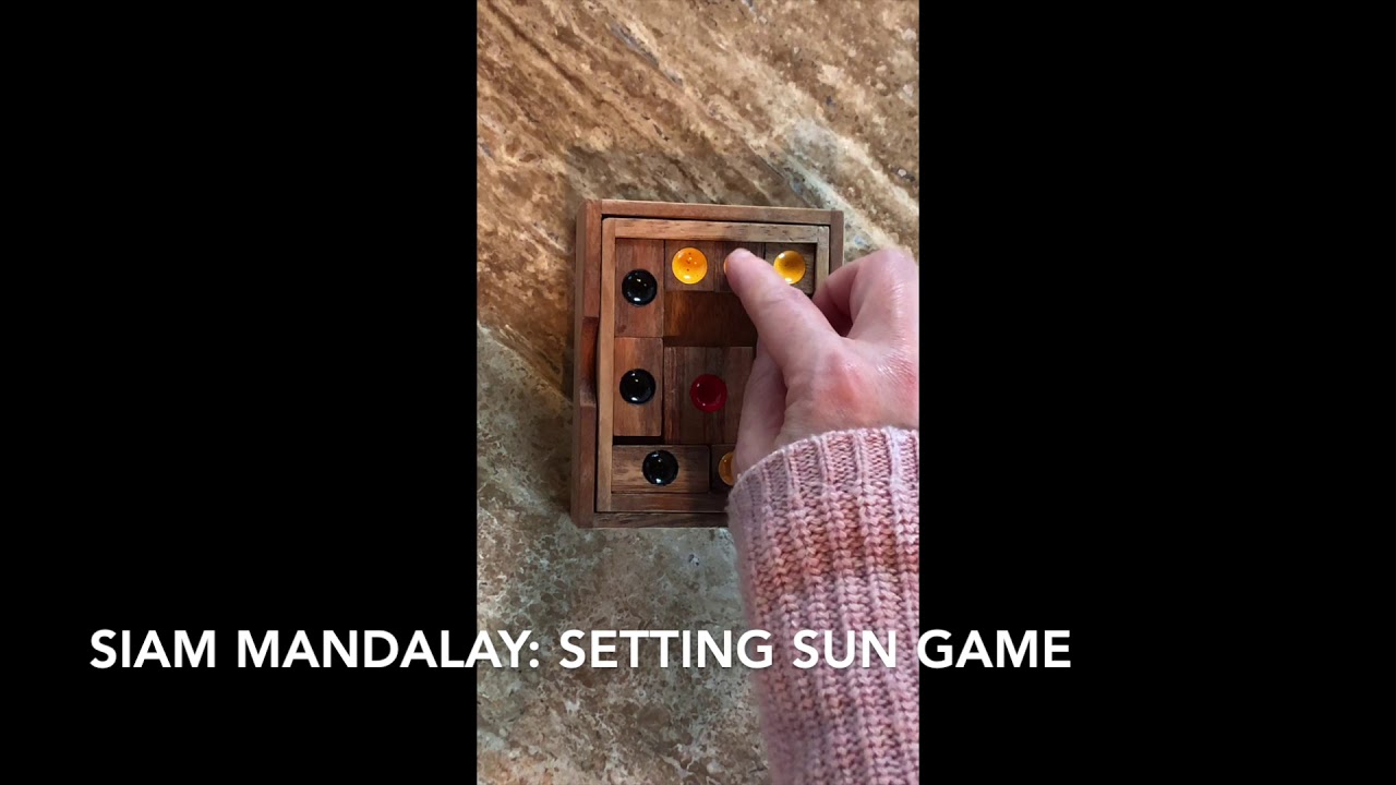 SiamMandalay Setting Sun Puzzle Solutions - YouTube