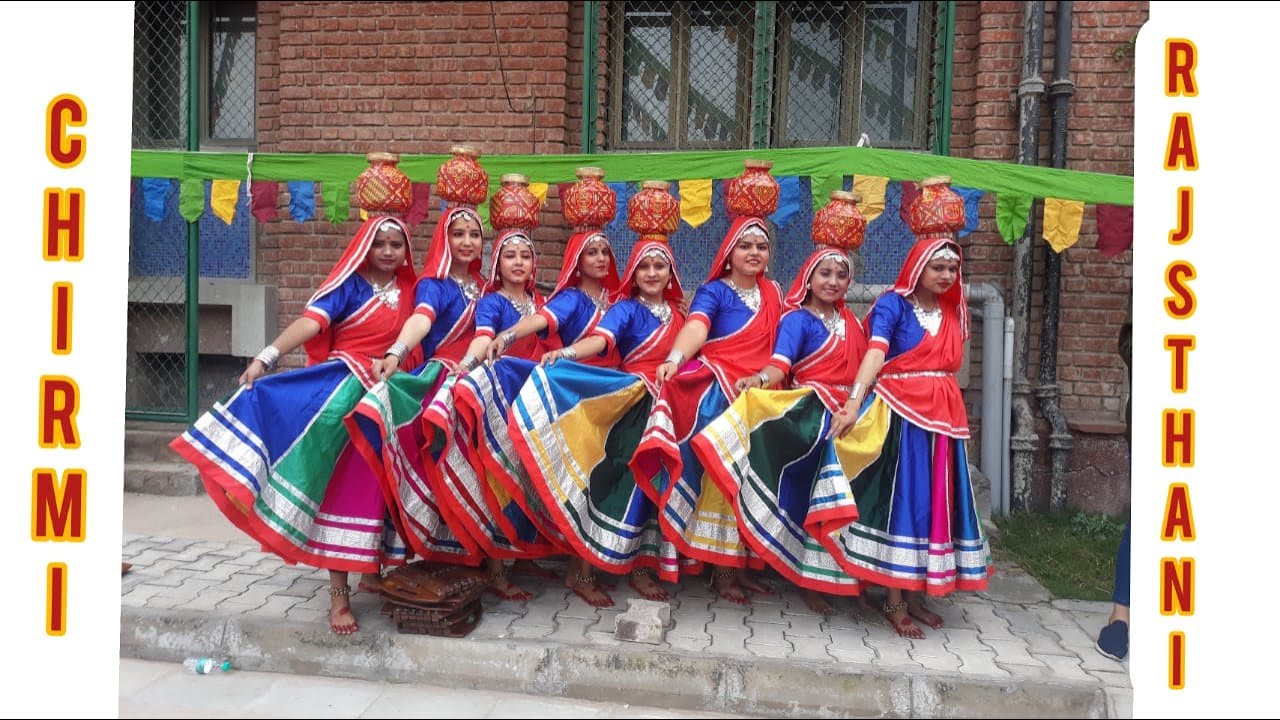 Chirmi Rajsthani ||THIRKAN The Folk Dance Society|| DANCE COVER ...