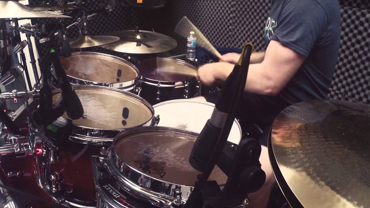 Dan Presland (Ne Obliviscaris) As Icicles Fall drum play through - YouTube