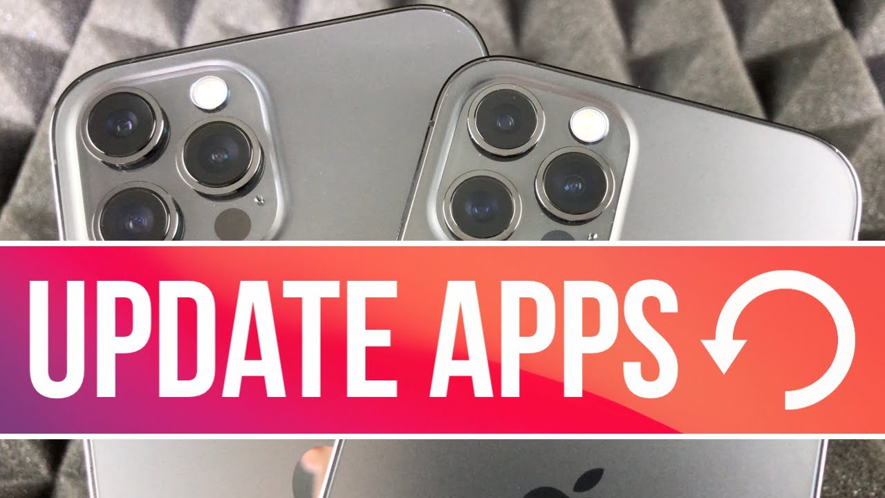 How to Update Apps on iPhone 12 Pro & iPhone 12 Pro Max - YouTube