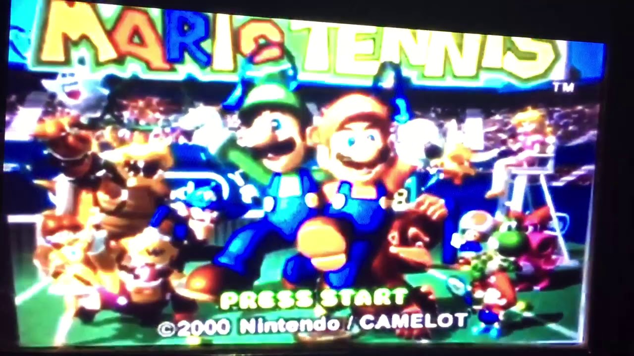 MARIO TENNIS 64 VIRTUAL CONSOLE? - YouTube