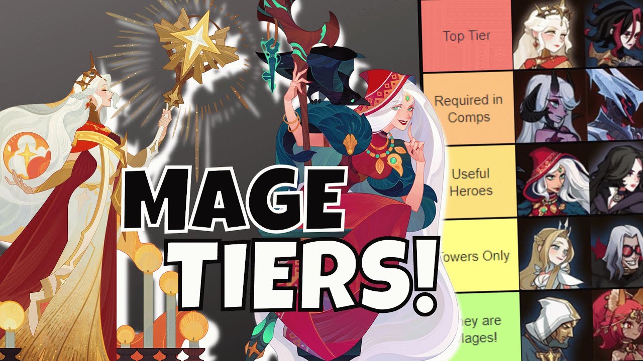 MAGE TIER LIST BREAKDOWN! [FURRY HIPPO AFK ARENA] - YouTube