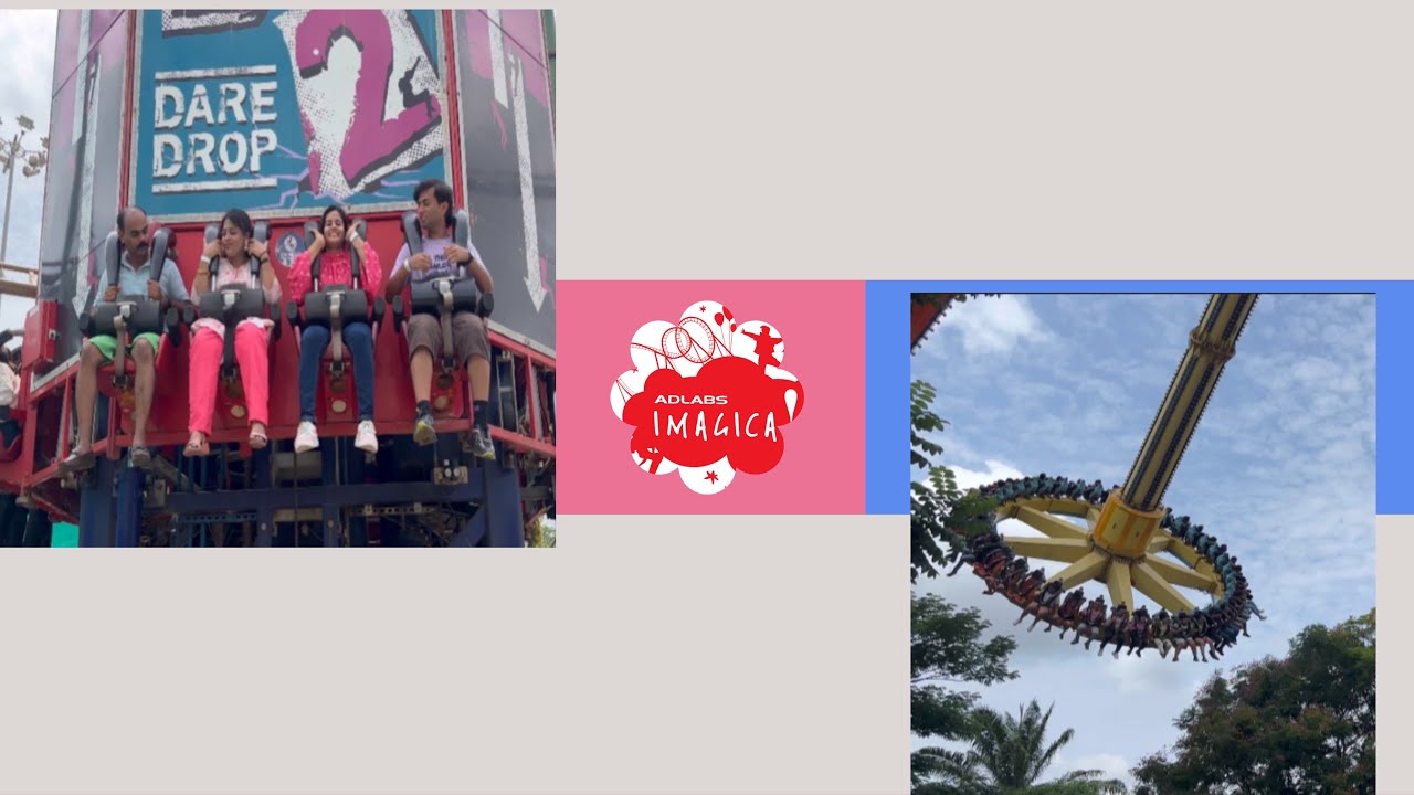 Imagica | Theme rides | Drop 2 Dare | Vloging | family time | - YouTube