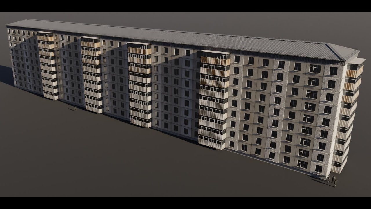 Streets of Tarkov → Long apartment building in the south west - YouTube