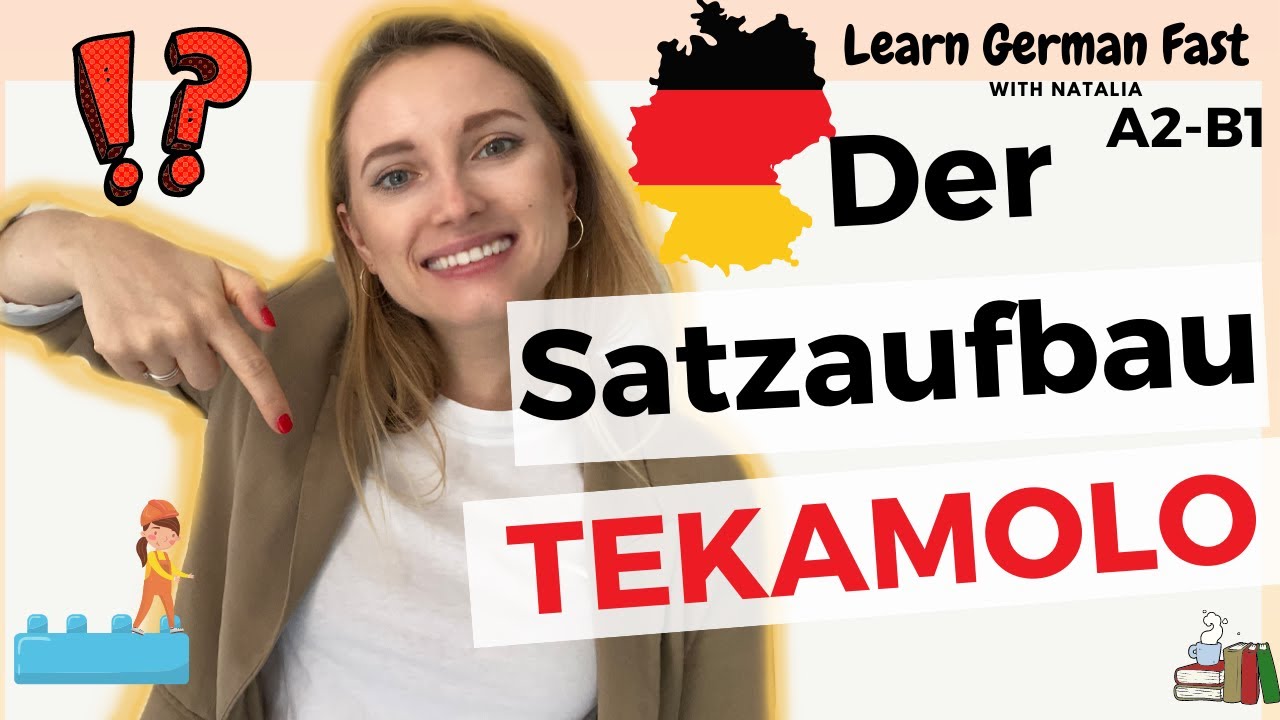 Regeln im deutschen Satz II Der Satzaufbau II TEKAMOLO II Learn German ...