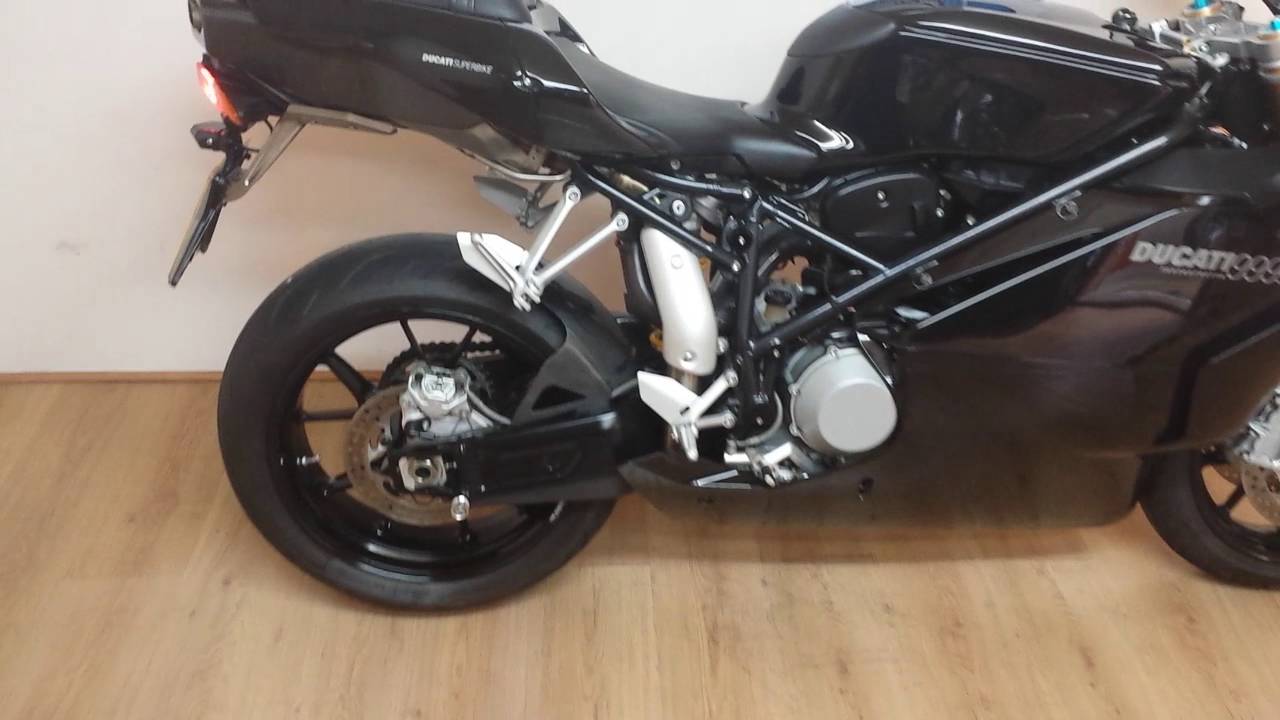 Ducati 999 S Nero 2005 Only 8500 Miles Termignoni Exhaust + More - YouTube