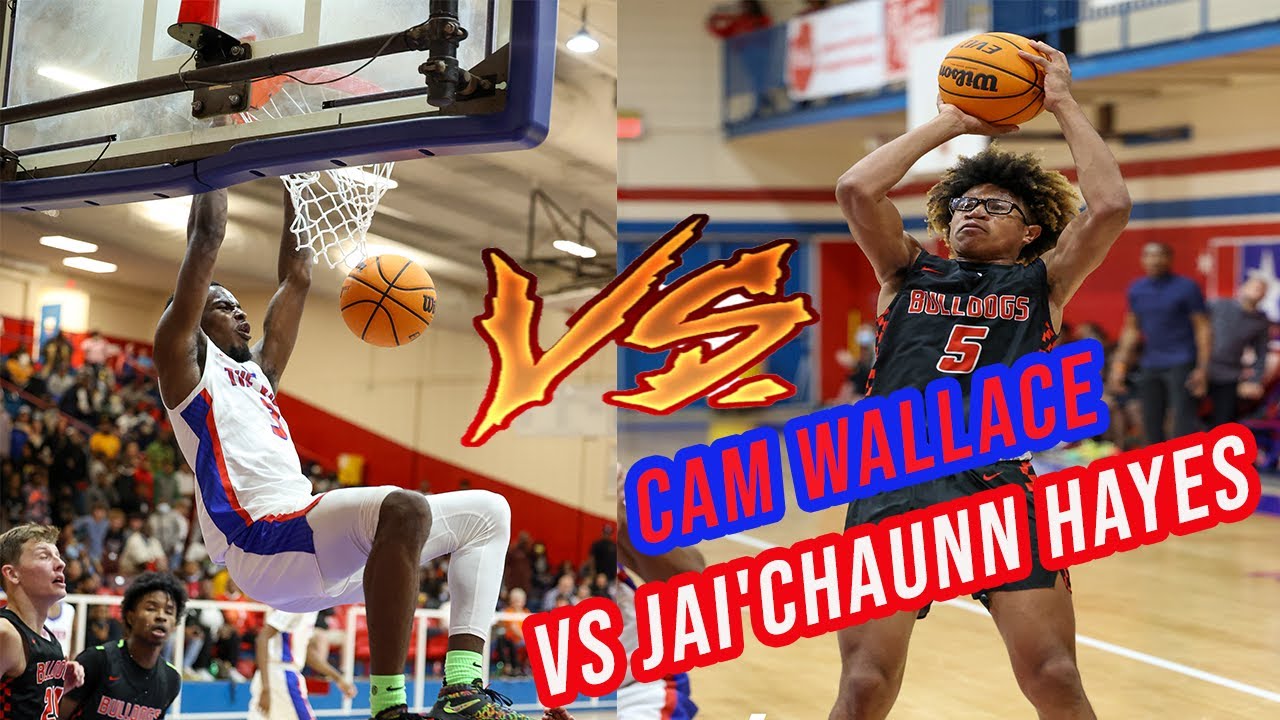 Jai'Chaunn Hayes VS Cam Wallace UCA COMMIT CRAZY DUNKS & 3's!!! - YouTube