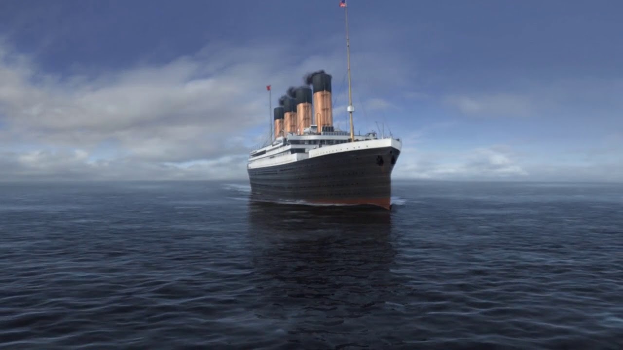 Titanic Synkende Animasjon Jeg, Titanic Af Fulvia Degl'Innocenti,
