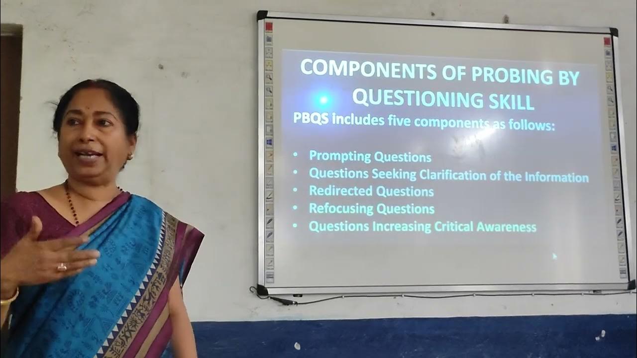 Probing Questioning skill - YouTube
