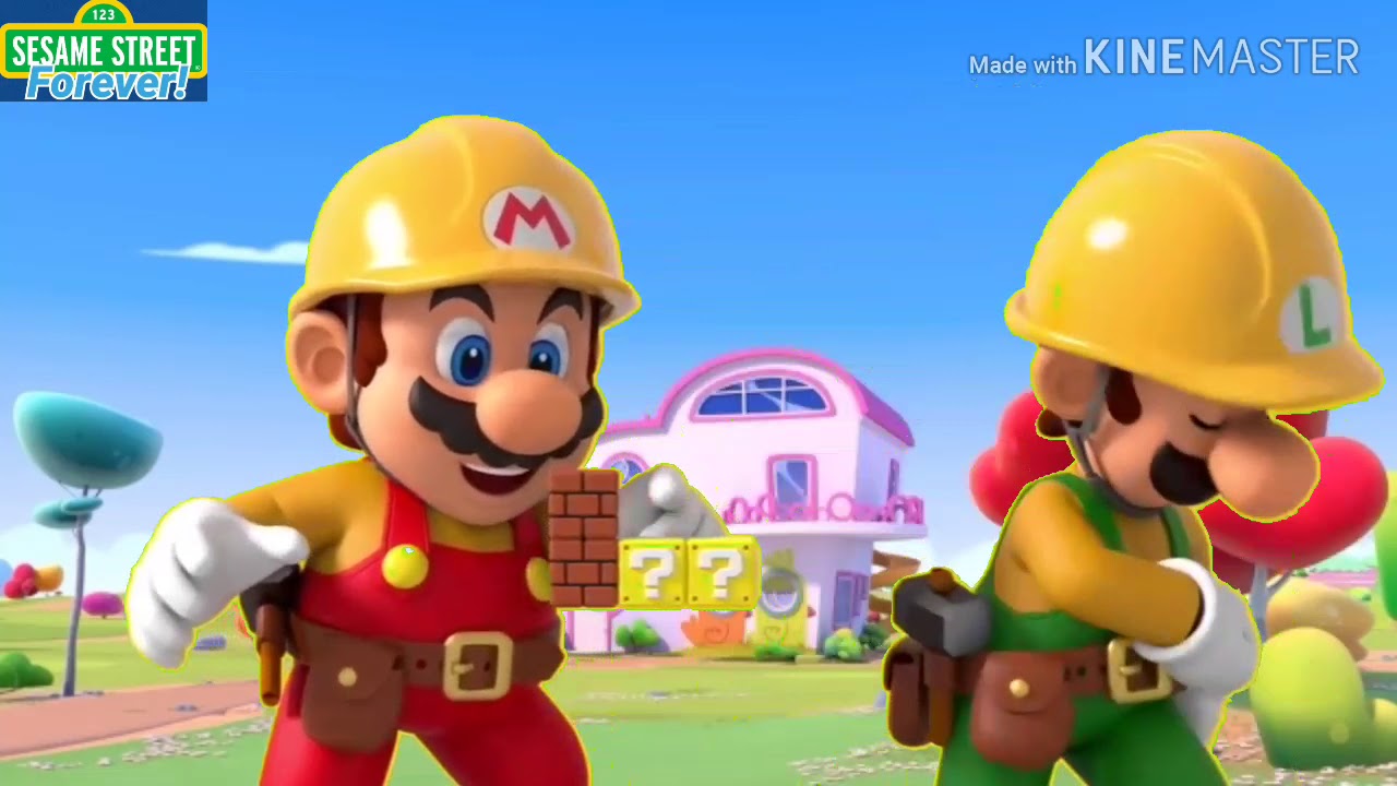 Mario & Luigi Construction in Cleo & Cuquin House - YouTube