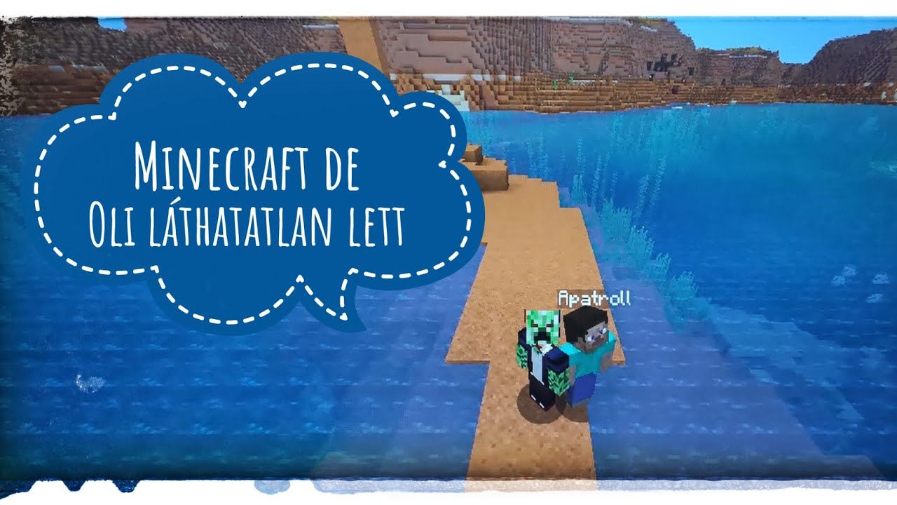 Minecraft PVP, láthatatlanság, jump boost, sorvasztás effect tesztelése ...