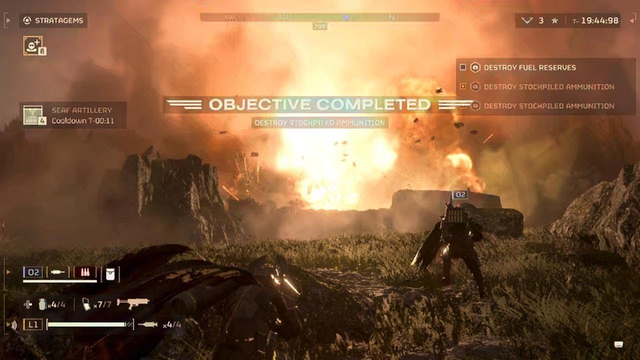 HELLDIVERS 2 Mini Nuke - YouTube