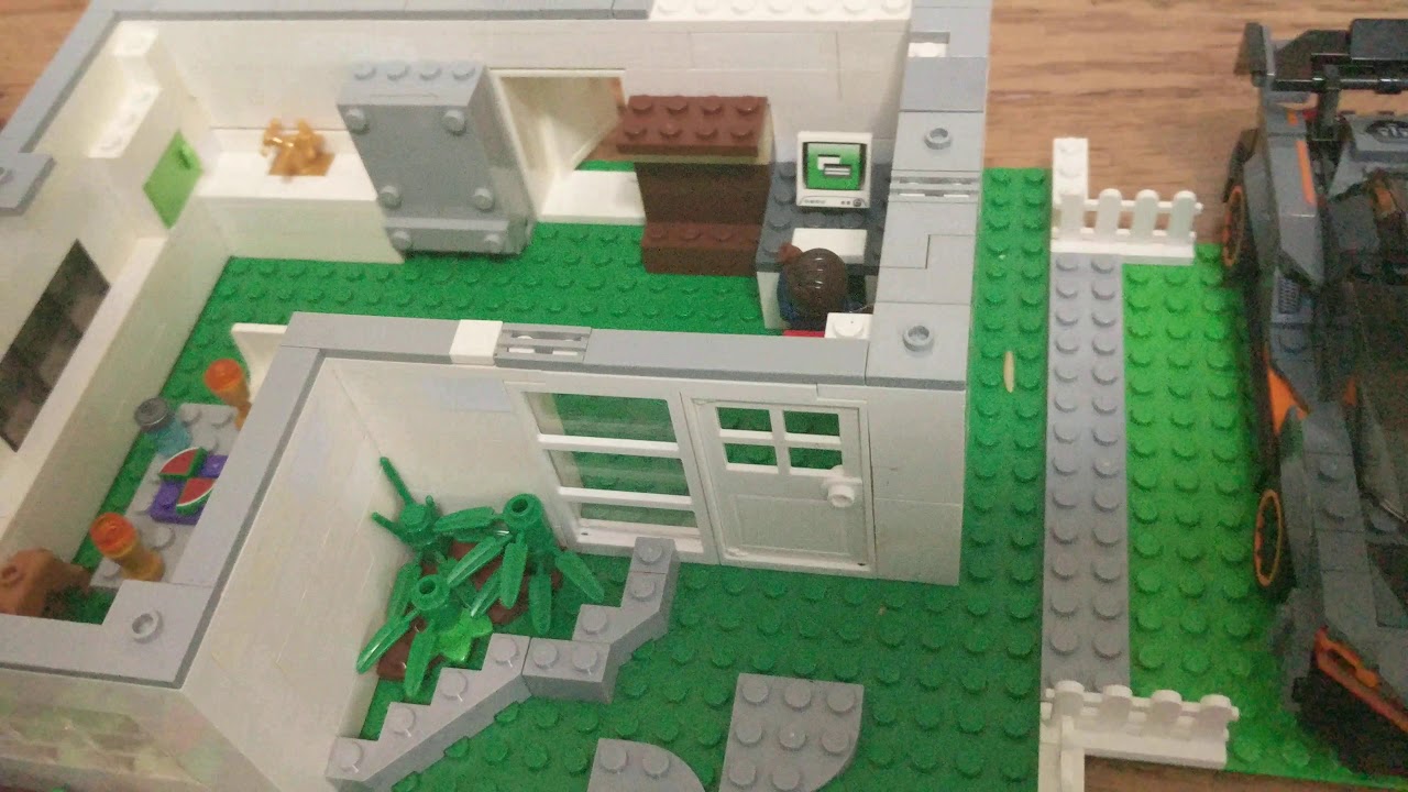 Lego European mansion - YouTube