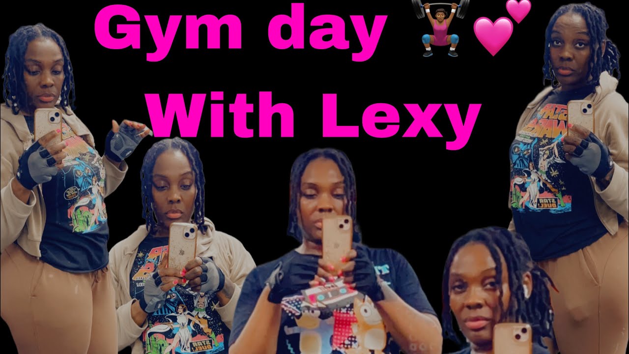 Gym Day with Lexy 🏋🏾‍♀️💕 she is determined to hit her weight goal 🚨 #fyp #gym - YouTube