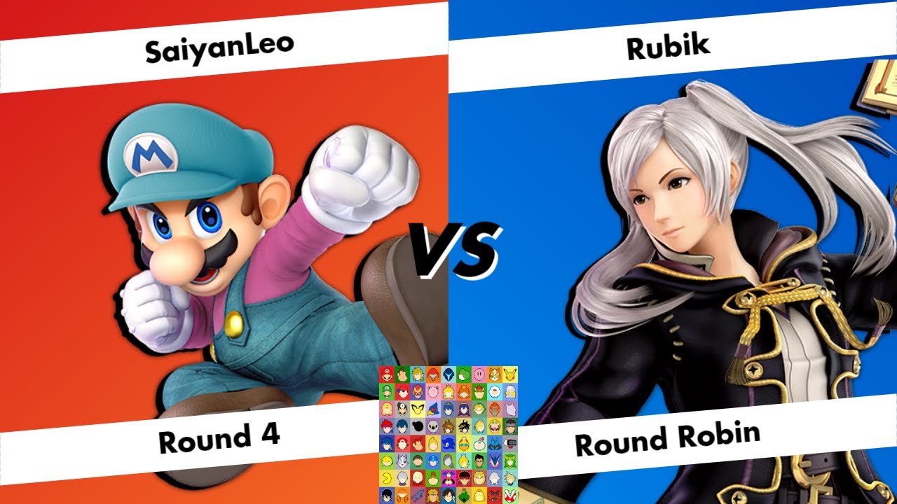 (S)mash Sunday #7 - Round 4 - SaiyanLeo (Byleth, Mario) vs Rubik (Robin ...