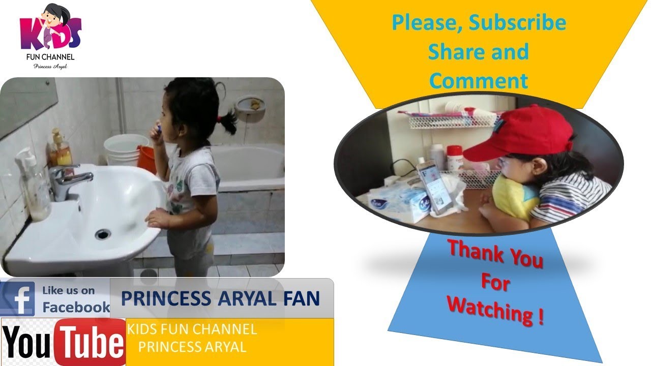 शुभ बिहानि, प्रीन्सेस ब्रस गर्दै दुबई Nepali Cute Baby self Brushing ...