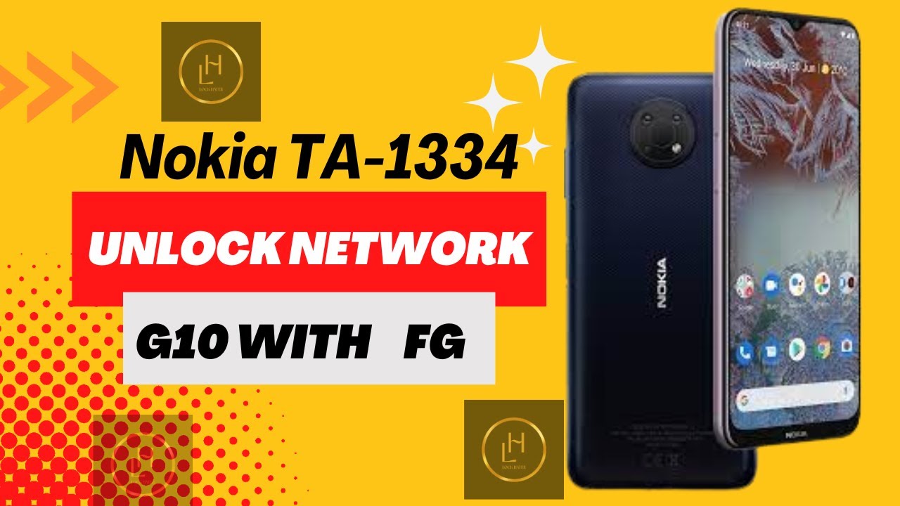 Nokia Ta 1334 Unlock Network Como desbloqueiar rede Nokia G10 TA 1334 ...