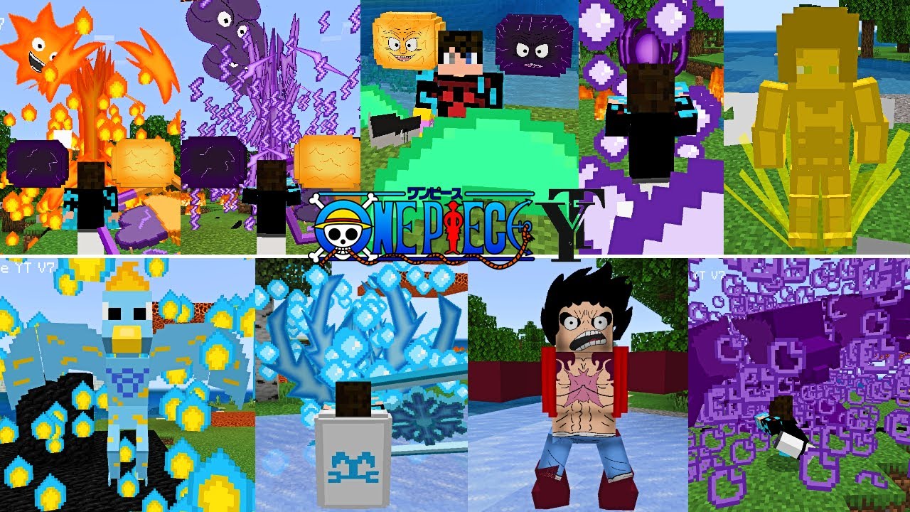 Addon de ONE PIECE para Minecraft PE || ONE PIECE YT V8 MCPE - YouTube