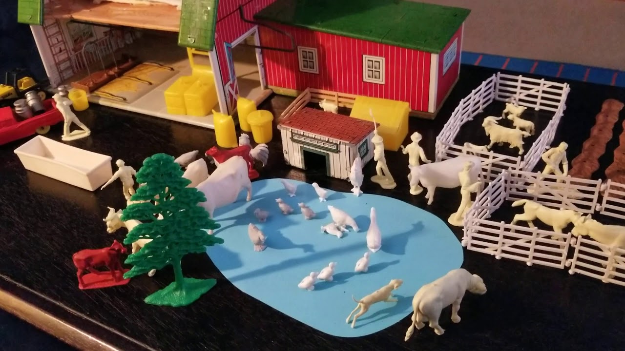 Marx Toys Lazy Day Farms Tarzan of the Cows Part 2 - YouTube