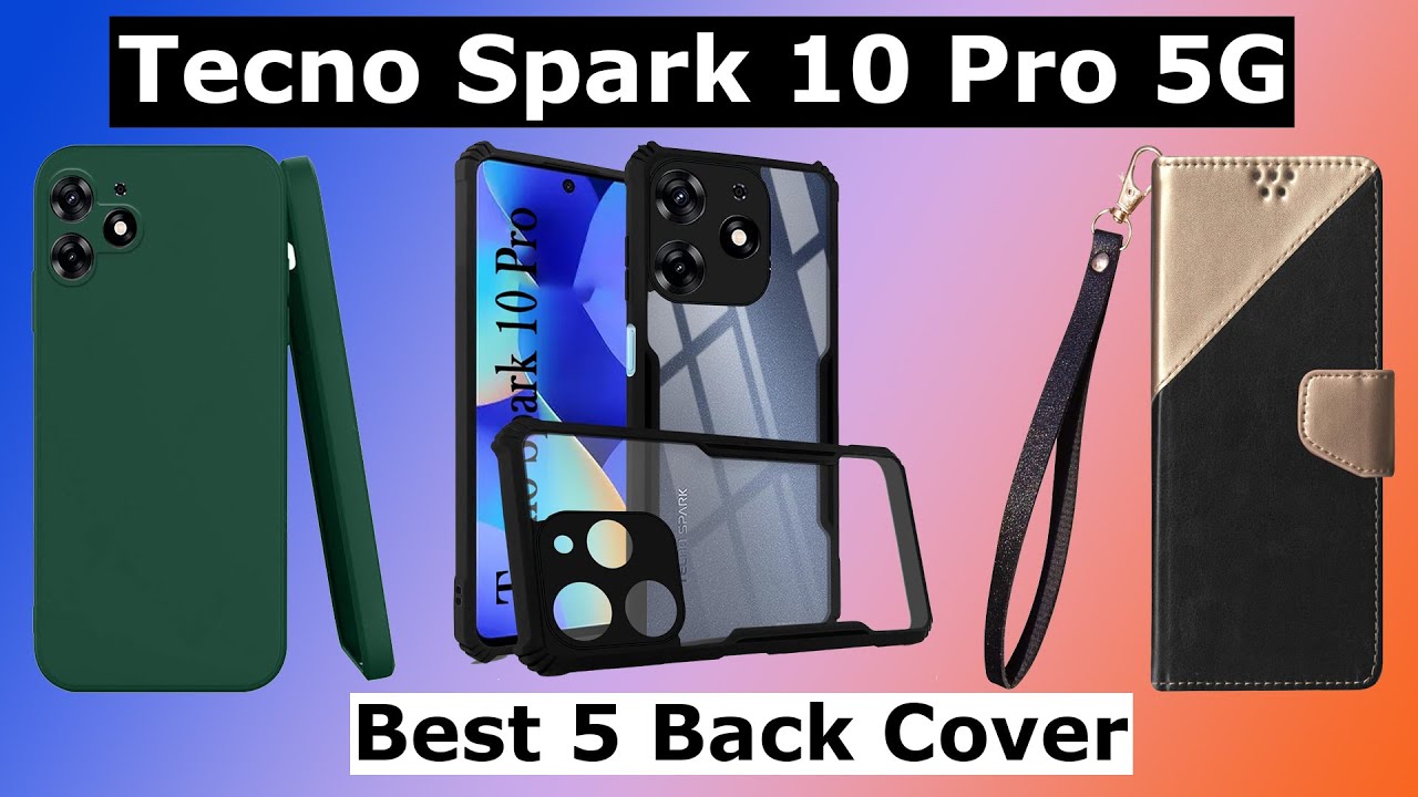 Tecno Spark 10 Pro 5G Back Cover Case Pouch Transparent Back Cover ...