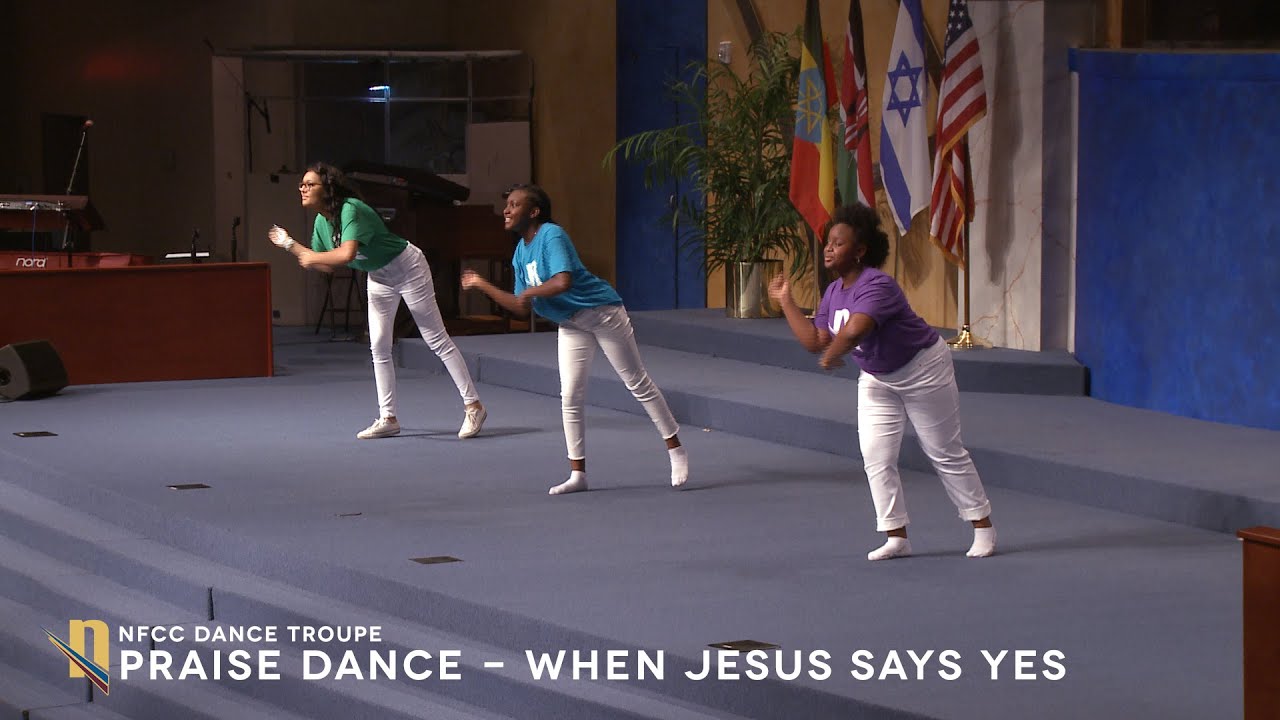 Praise Dance - When Jesus Says Yes - YouTube