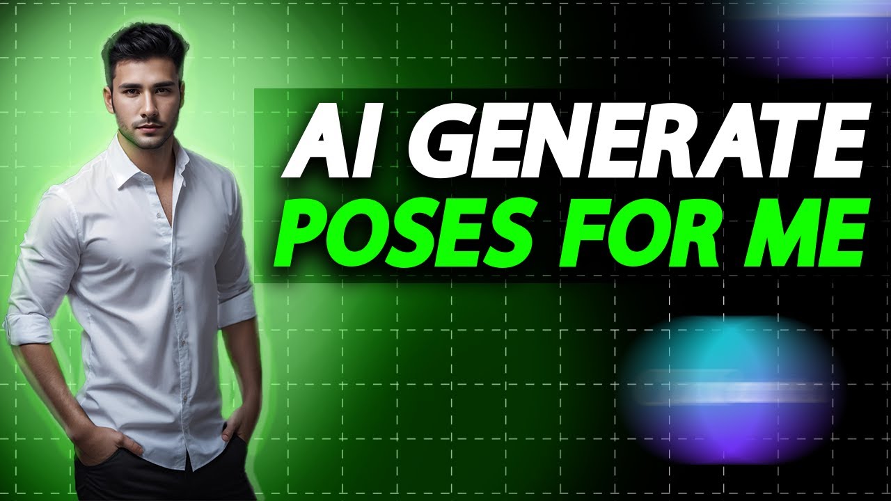 I Ask AI To Generate 5 Pose For Photoshoot For Men | How To Generate ...