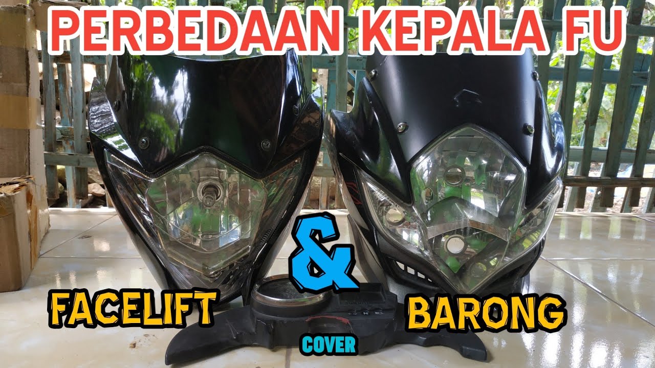 Perbedaan kepala Fu facelift dan Fu barong - YouTube